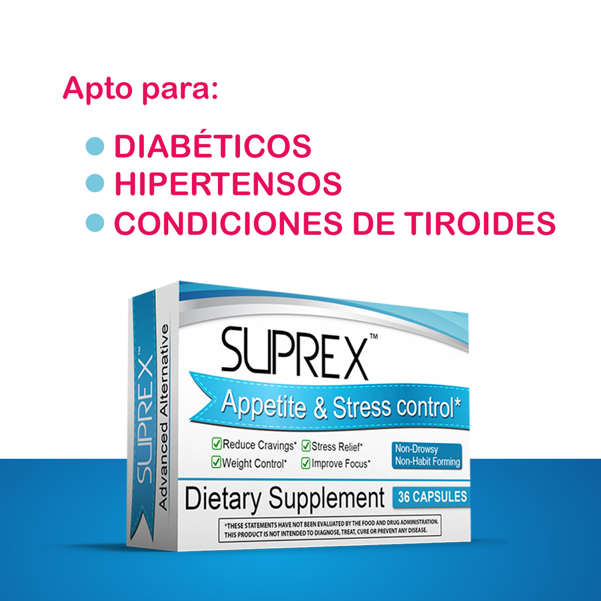 Suprex - Control Natural de Apetito y Estrés | Suplemento Premium ...